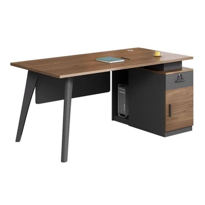 Office desk and chair combination simple modern computer table small ...