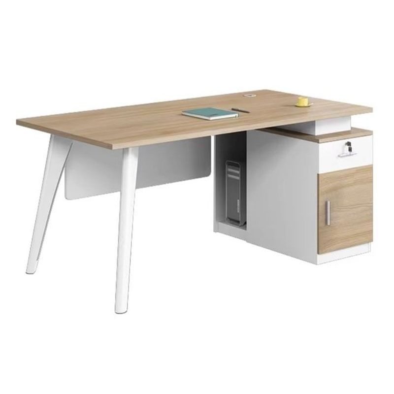 Office desk and chair combination simple modern computer table small ...