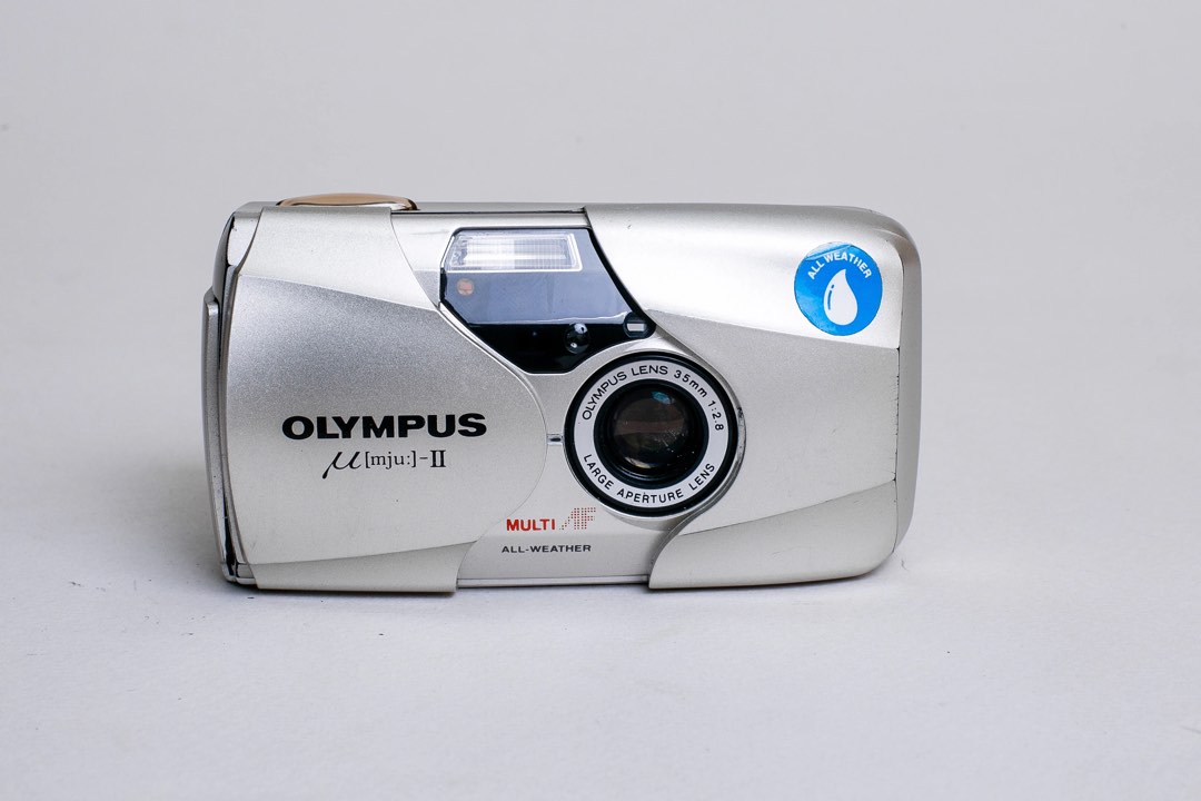 OLYMPUS MJU II, Photography, Cameras on Carousell