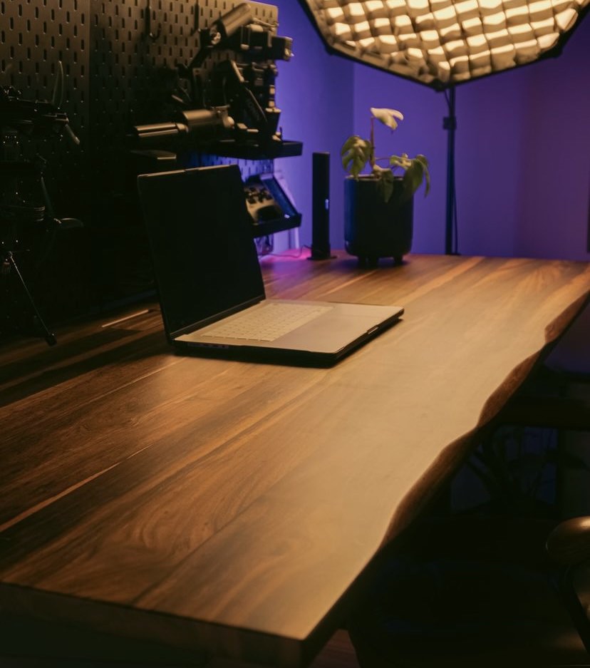 Omnidesk Classic Wildwood Standing Desk, Furniture & Home Living ...