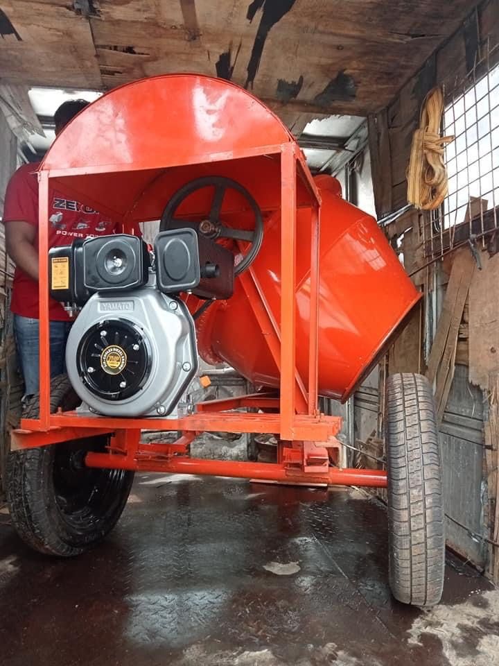 One Bagger Mixer W/ Yamato Diesel Engine 10HP, Commercial & Industrial ...