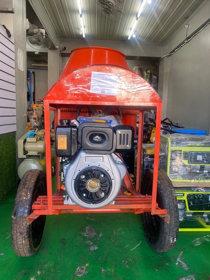 One Bagger Mixer W/ Yamato Diesel Engine 10HP, Commercial & Industrial ...