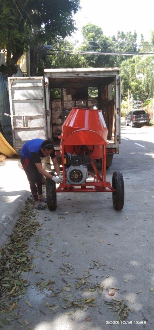 One Bagger Mixer W/ Yamato Diesel Engine 10HP, Commercial & Industrial ...