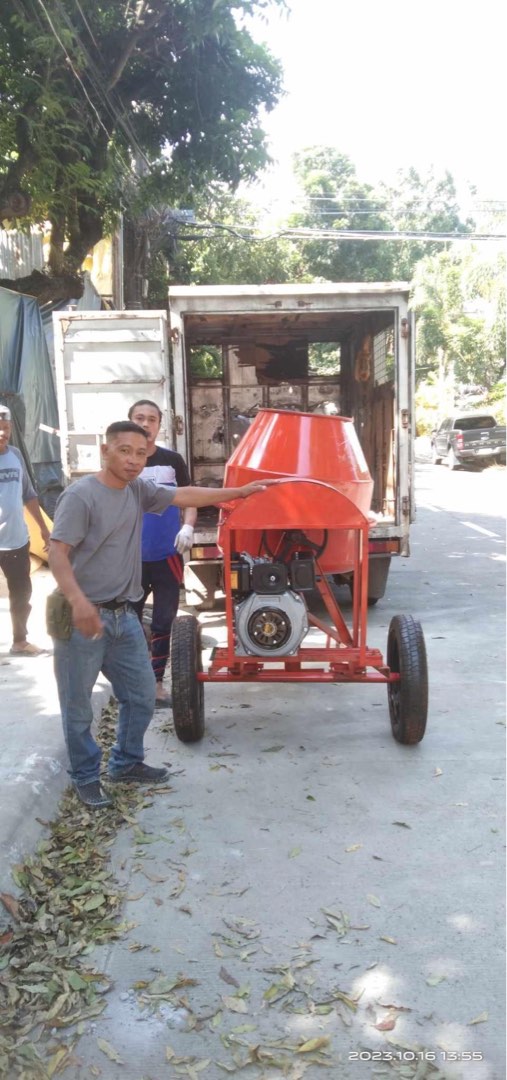 One Bagger Mixer W/ Yamato Diesel Engine 10HP, Commercial & Industrial ...