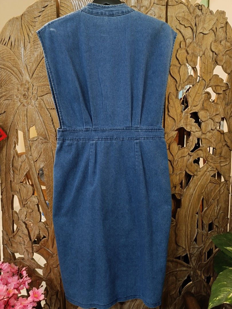 One Piece Denim Dress, Women's Fashion, Dresses & Sets, Dresses on ...