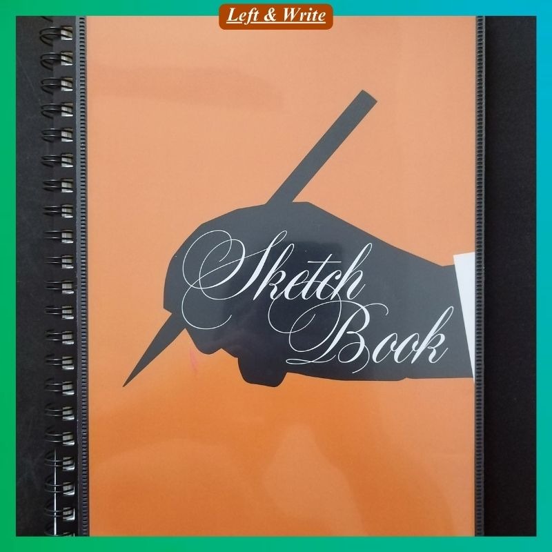 Orange Cover Sketch Book A4 Size Drawing Book, Hobbies & Toys ...