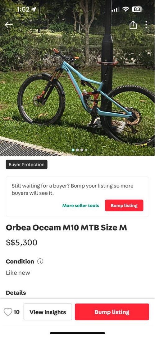 Orbea OCCAM M10 2020 Trail Bike - Ice Green, Sports Equipment, Bicycles & Parts, Bicycles on ...