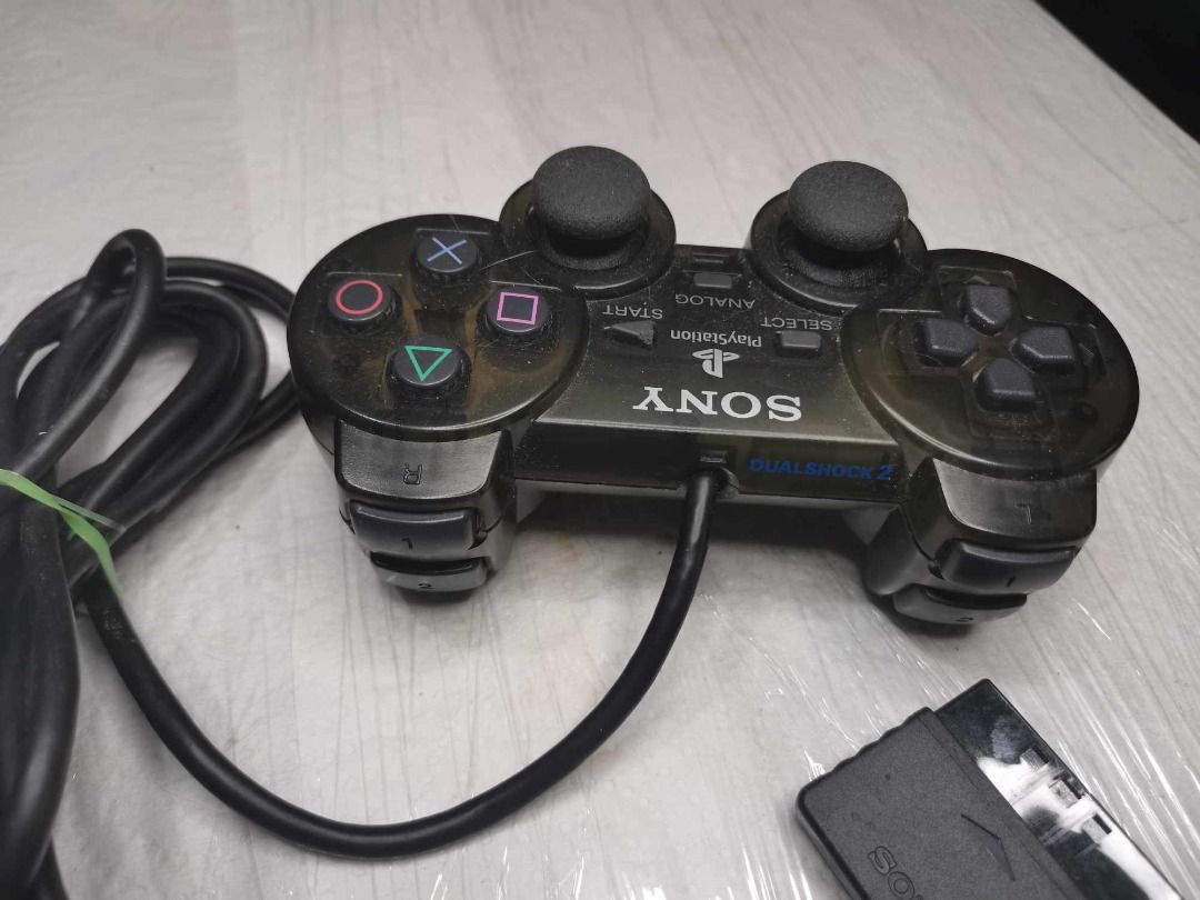 original dualshock playstation 2 controller with usb for pc adaptor ...
