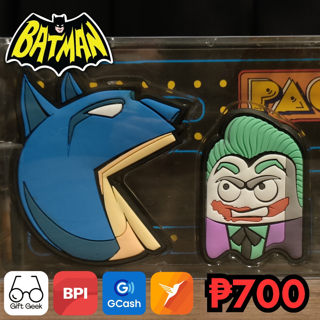PAC BAT Magnet Set Pacman Batman, Hobbies & Toys, Memorabilia ...
