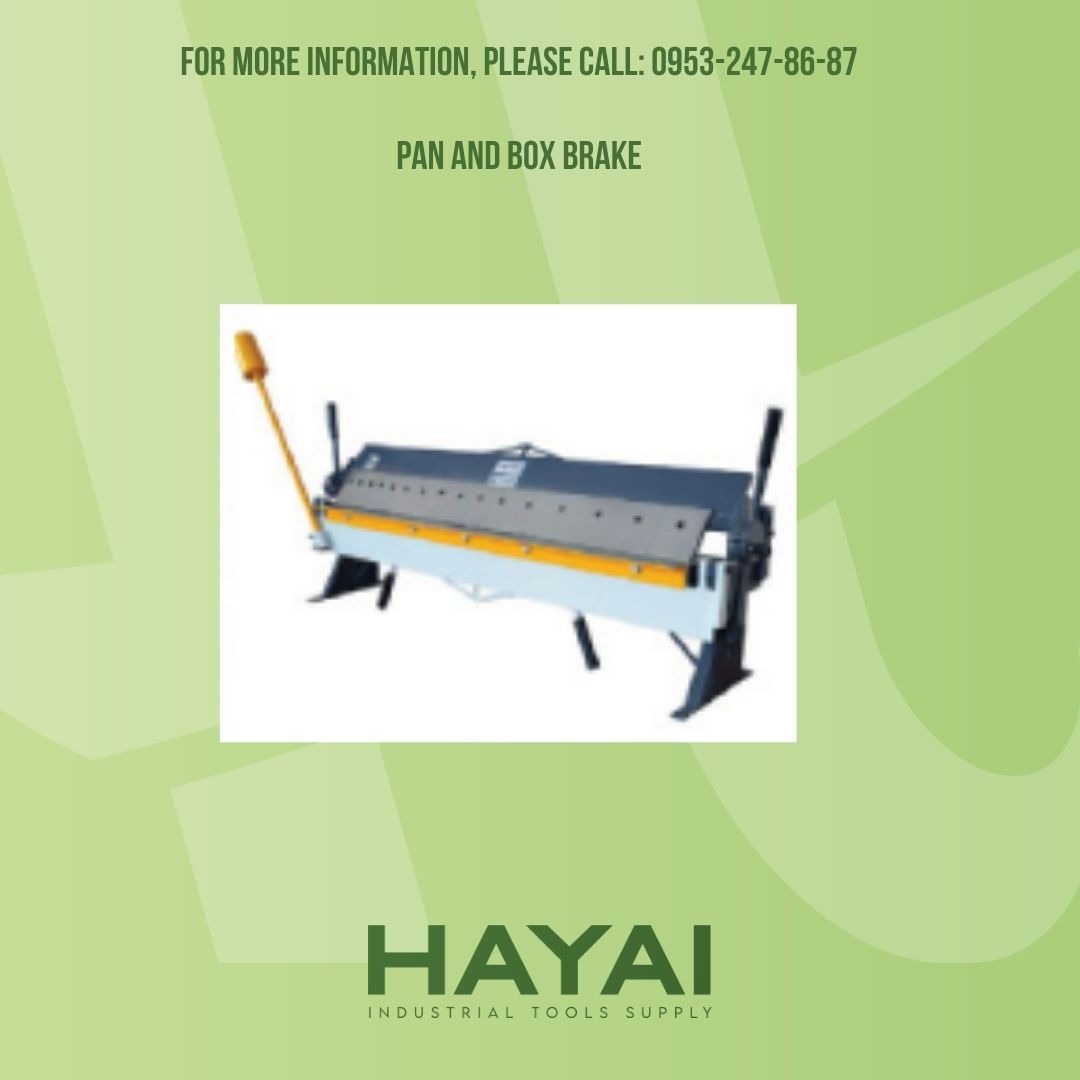 pan and Box brake, Commercial & Industrial, Construction Tools ...