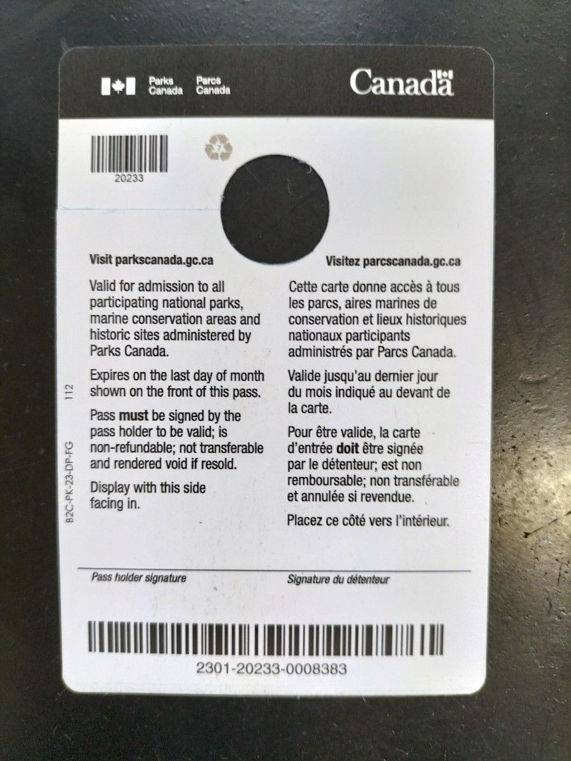 Parks Canada Discovery Pass, Tickets & Vouchers, Flights & Overseas ...