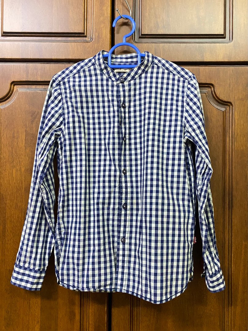 PDI Padini Blue Shirt, Women's Fashion, Tops, Shirts on Carousell