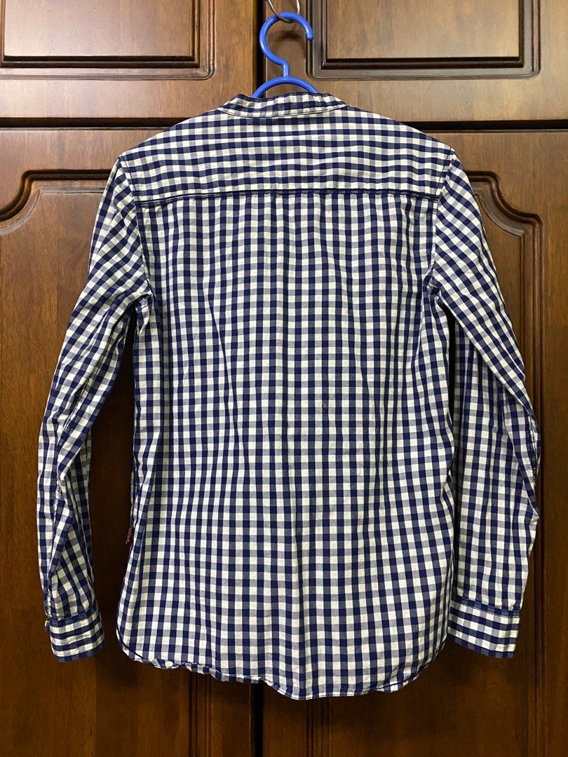 PDI Padini Blue Shirt, Women's Fashion, Tops, Shirts on Carousell