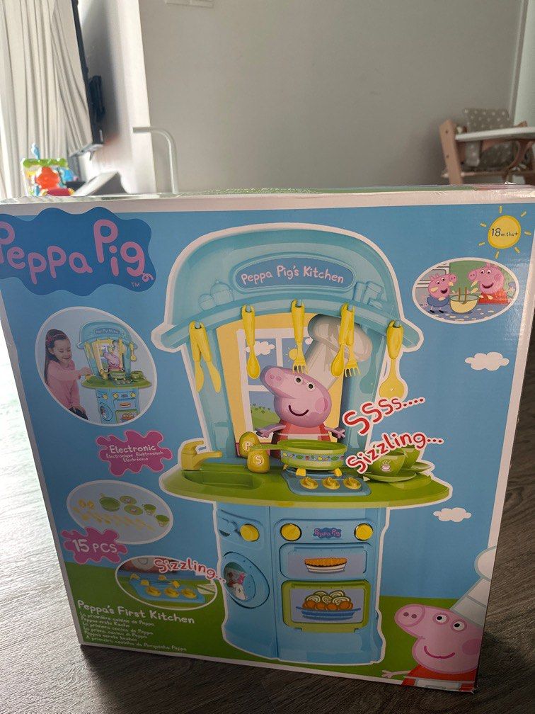 Peppa Pig Kitchen, Hobbies & Toys, Toys & Games on Carousell