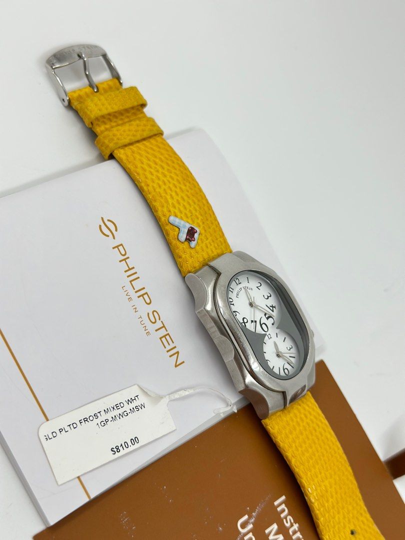 PHILIP STEIN DUAL TIME XL Complete set with Box All Original, Women's ...