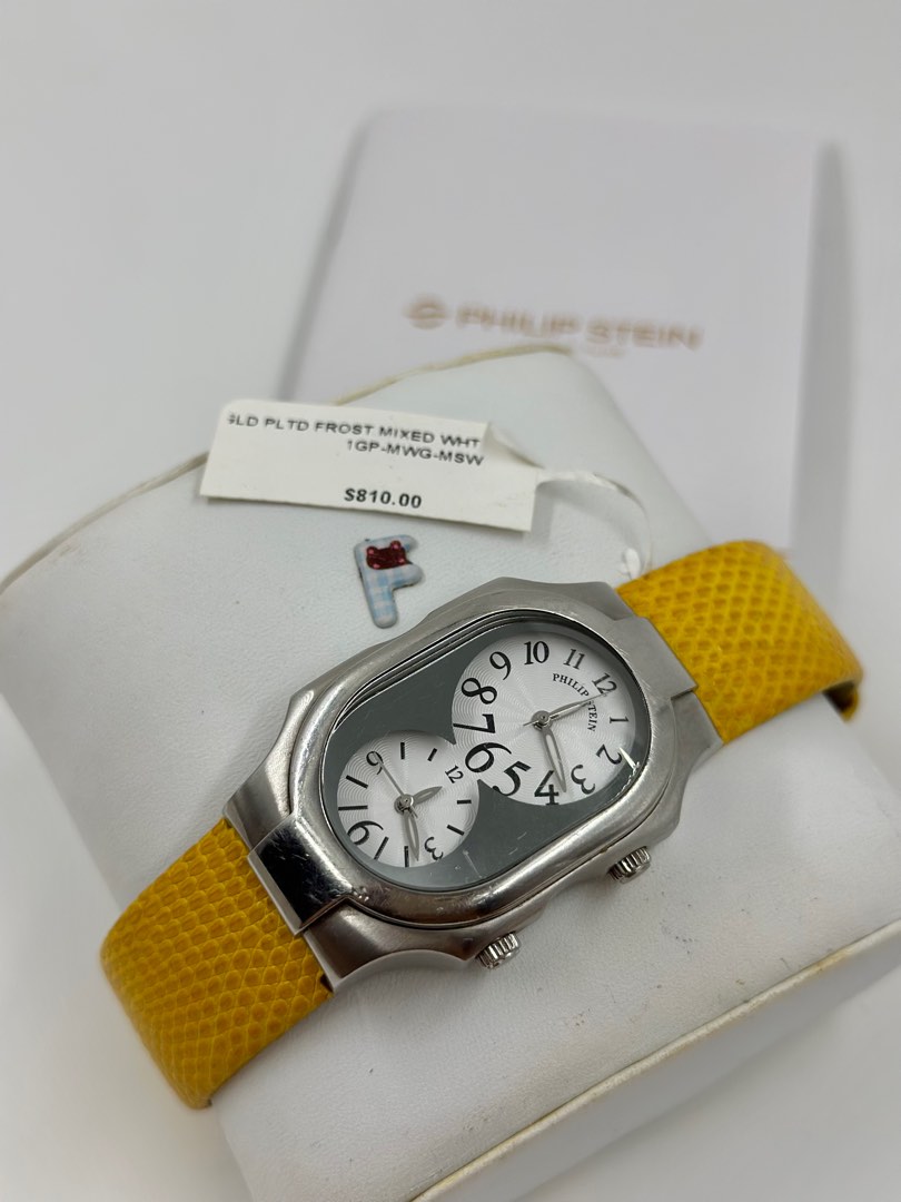 PHILIP STEIN DUAL TIME XL Complete set with Box All Original, Women's ...