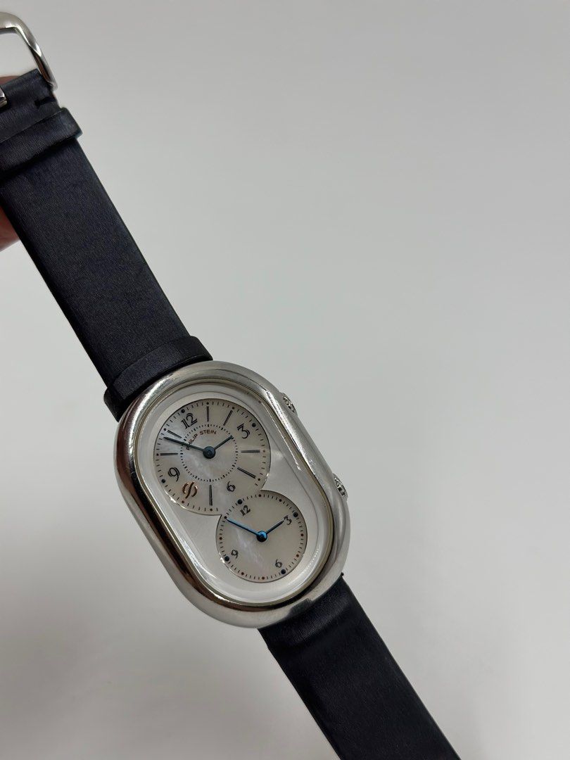 Philip Stein Large Petite Legacy Dual Time ORIGINAL, Women's Fashion ...