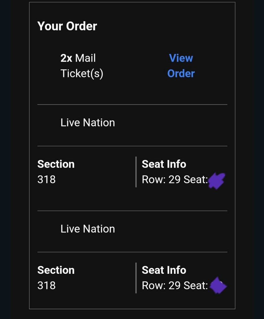 PHYSICAL TICKETS - Cat 5 Sam Smith GLORIA in Singapore - Face value ...