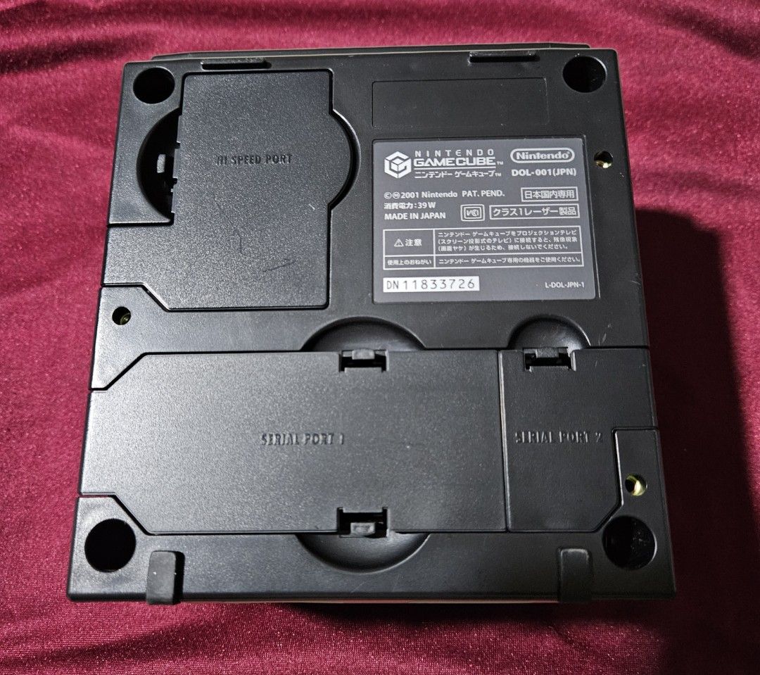 Picoboot Modded Black GameCube with 128GB Micro SD Card (108 Top ...