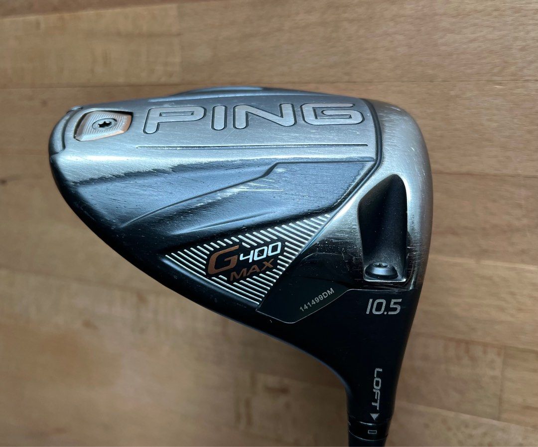 PING Golf G400 MAX Driver 10.5 degrees aftermarket Fubuki J50 Shaft ...