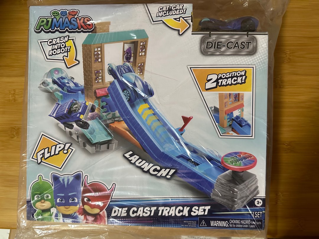 PJ Mask Diecast Track Set, Hobbies & Toys, Toys & Games on Carousell