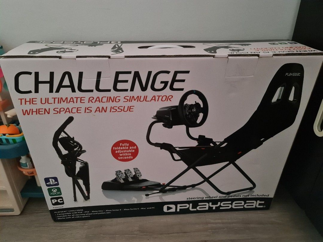 Playseat Challenge with Logitech G29, Video Gaming, Gaming Accessories ...