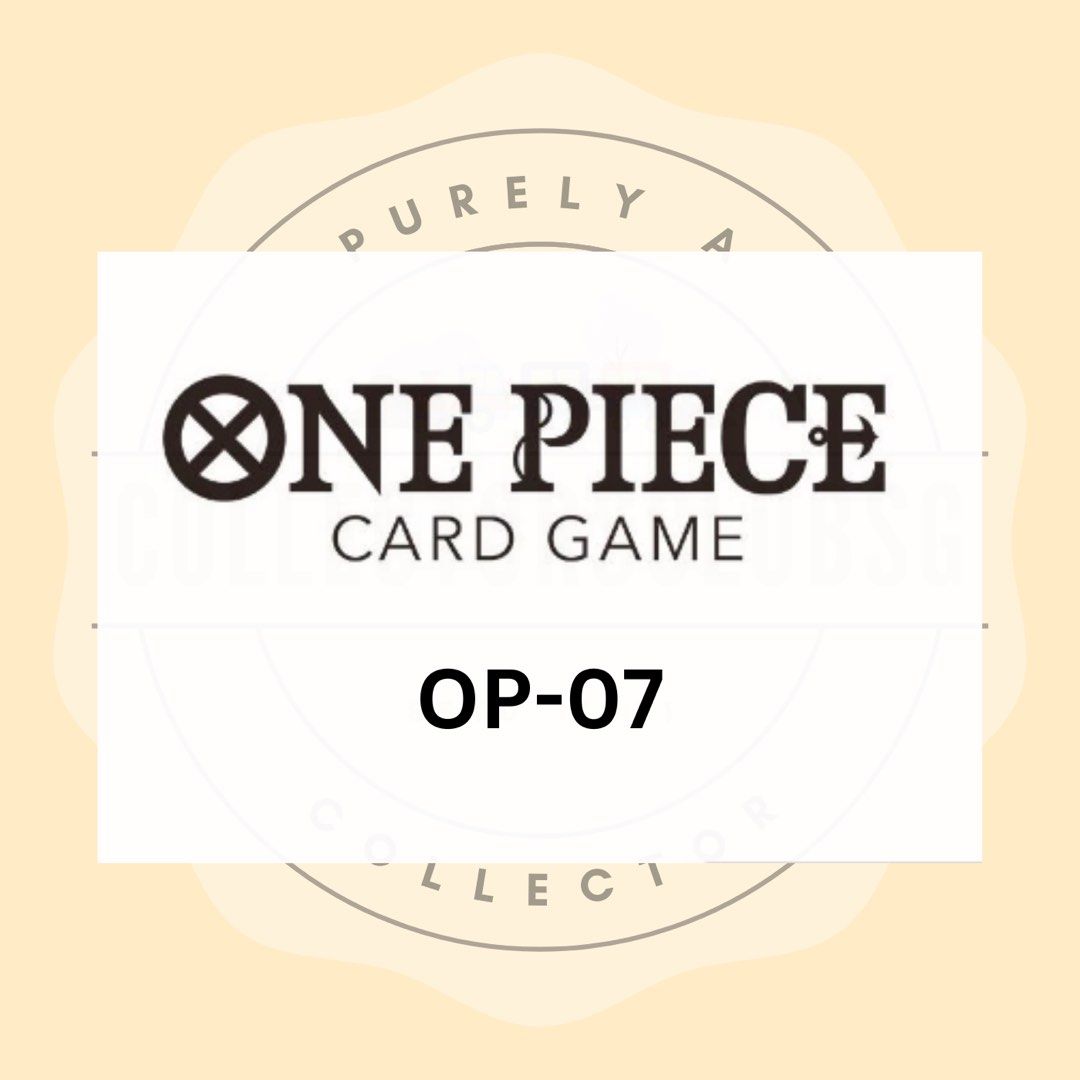 (PO by 22 Oct 23) One piece TCG OP-07 OP07 Sealed Booster Box / Case ...