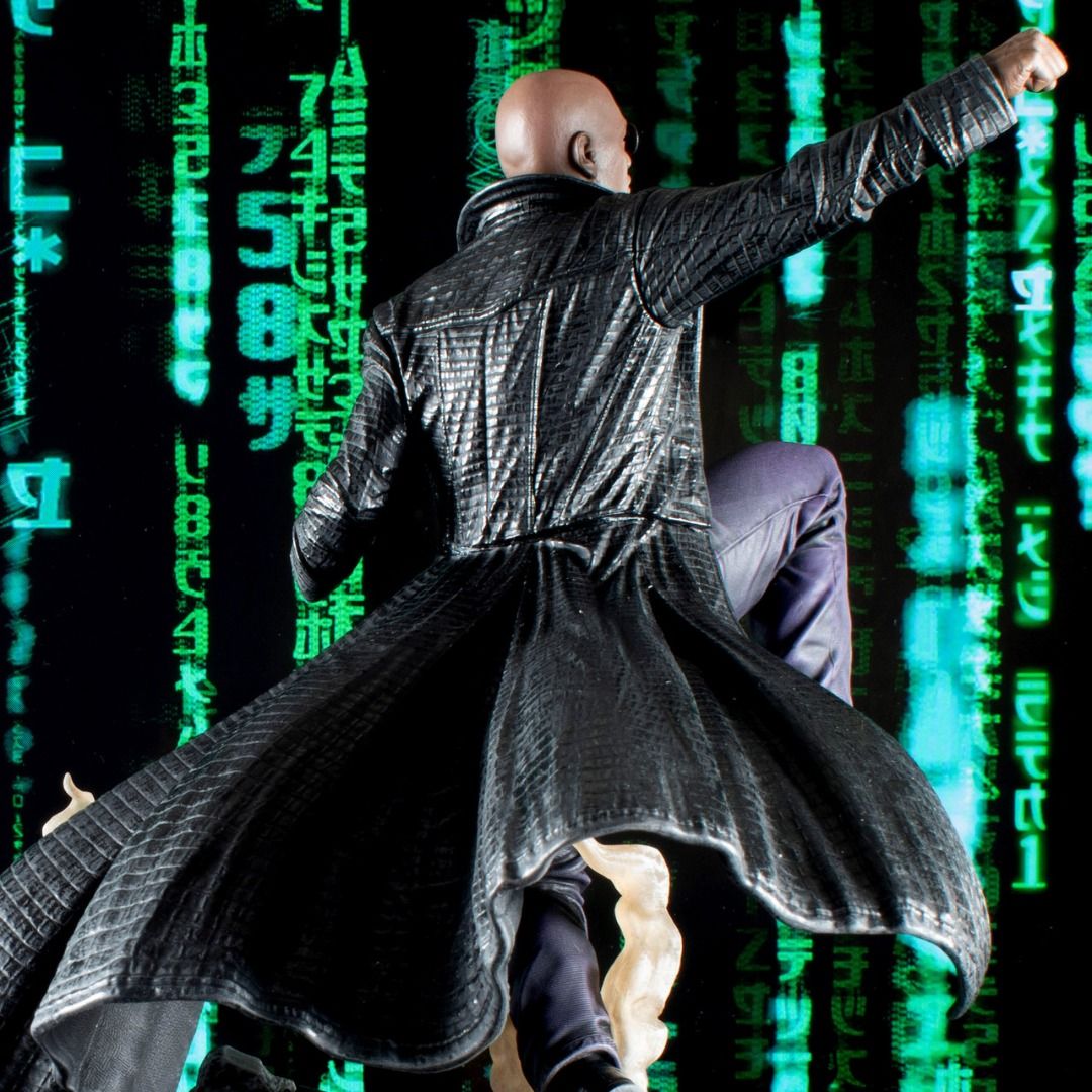 [PO] Diamond Select The Matrix Gallery Morpheus Deluxe Statue, Hobbies ...