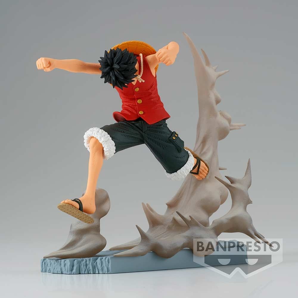 (PO) One Piece Senkozekkei Monkey D.Luffy & Rob Lucci set, Hobbies ...