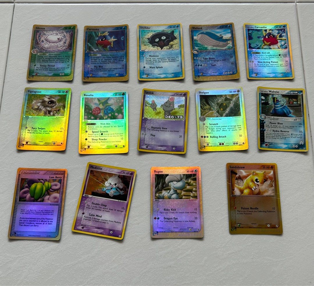 Pokemon Foil cards, Hobbies & Toys, Memorabilia & Collectibles, Vintage ...