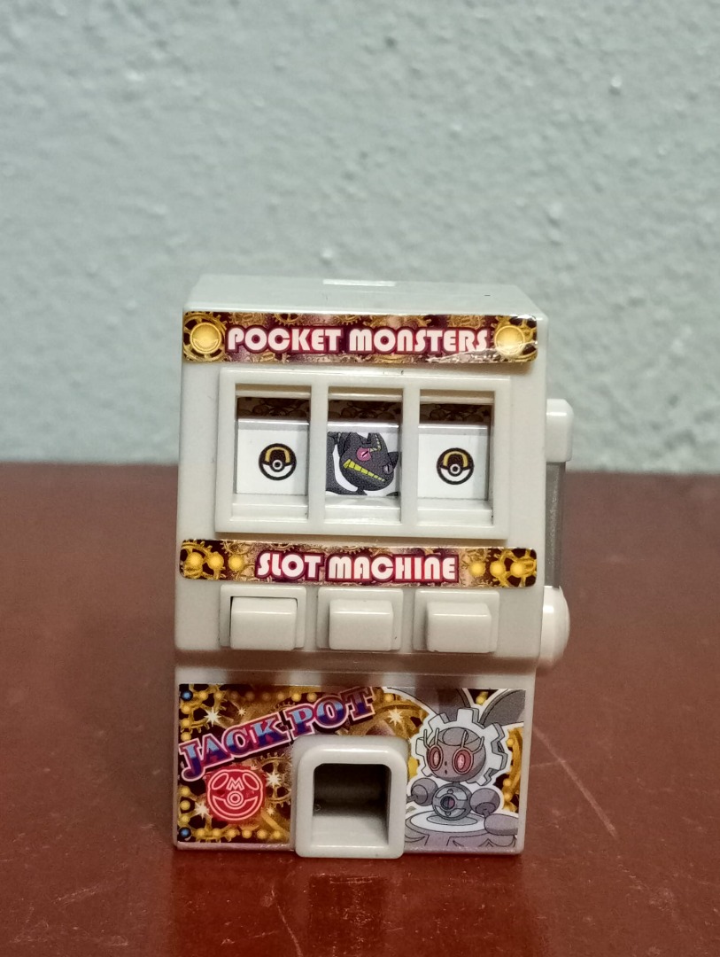 Pokemon Mini Slot Machine, Hobbies & Toys, Toys & Games on Carousell