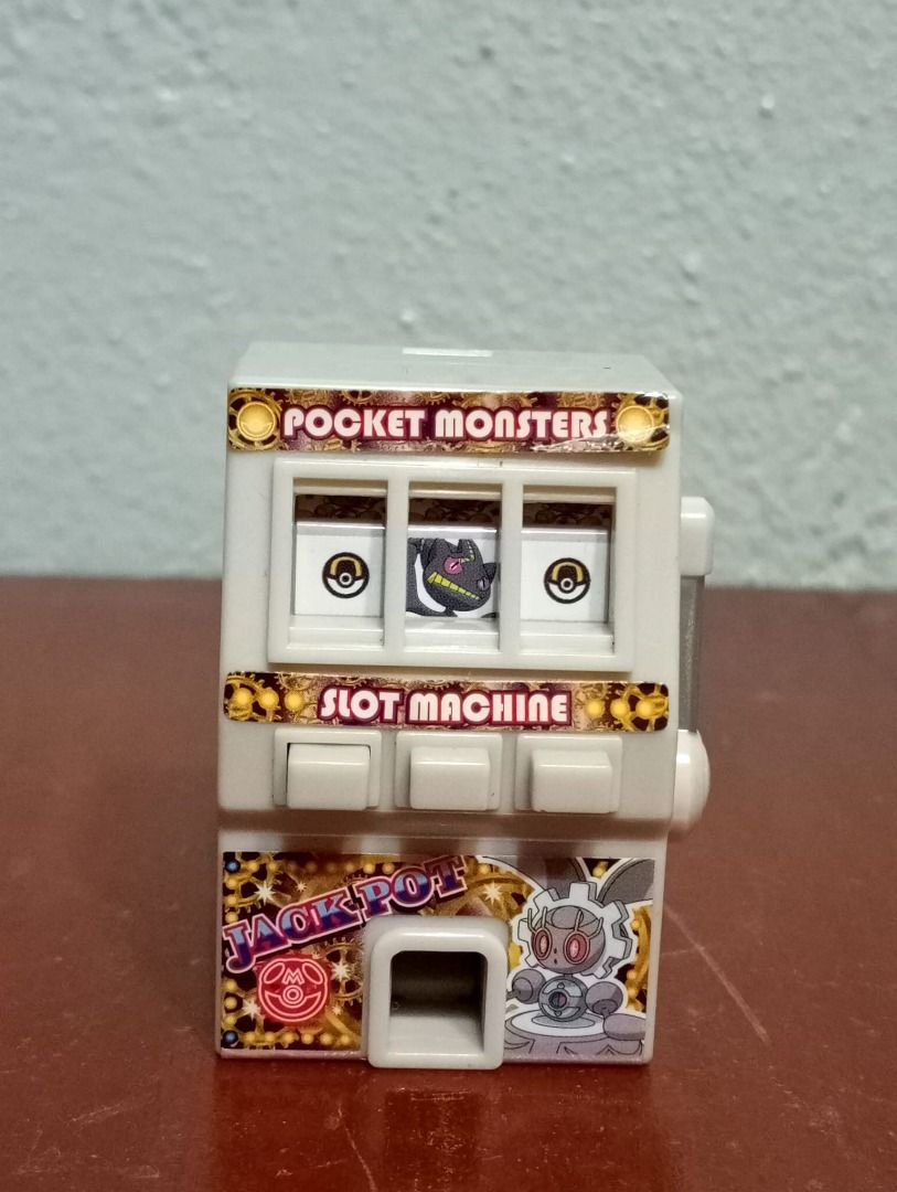 Pokemon Mini Slot Machine, Hobbies & Toys, Toys & Games on Carousell