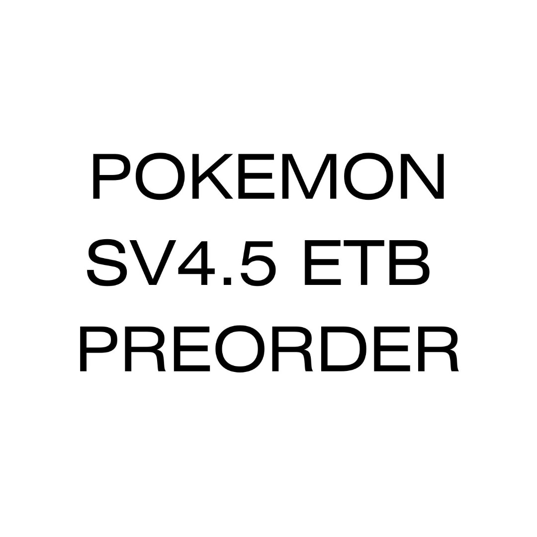 Pokemon SV4.5 ETB Preorder Case, Hobbies & Toys, Toys & Games on Carousell