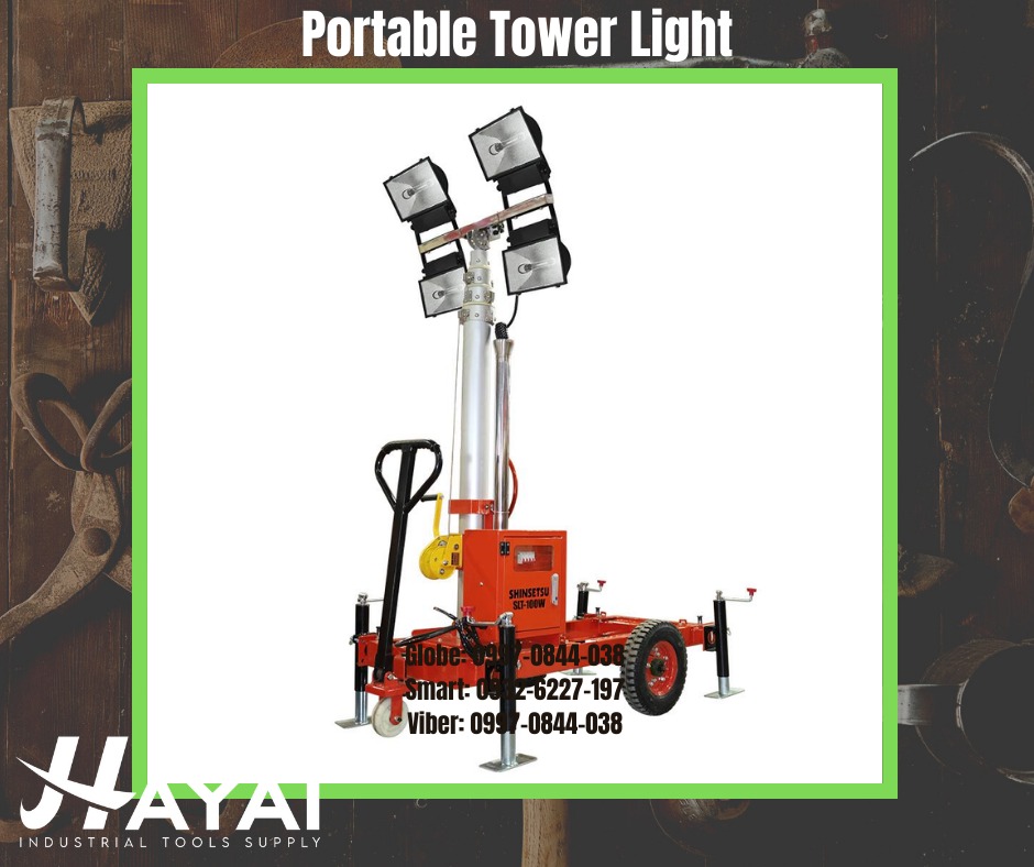 Portable Tower Light, Commercial & Industrial, Industrial Equipment on ...