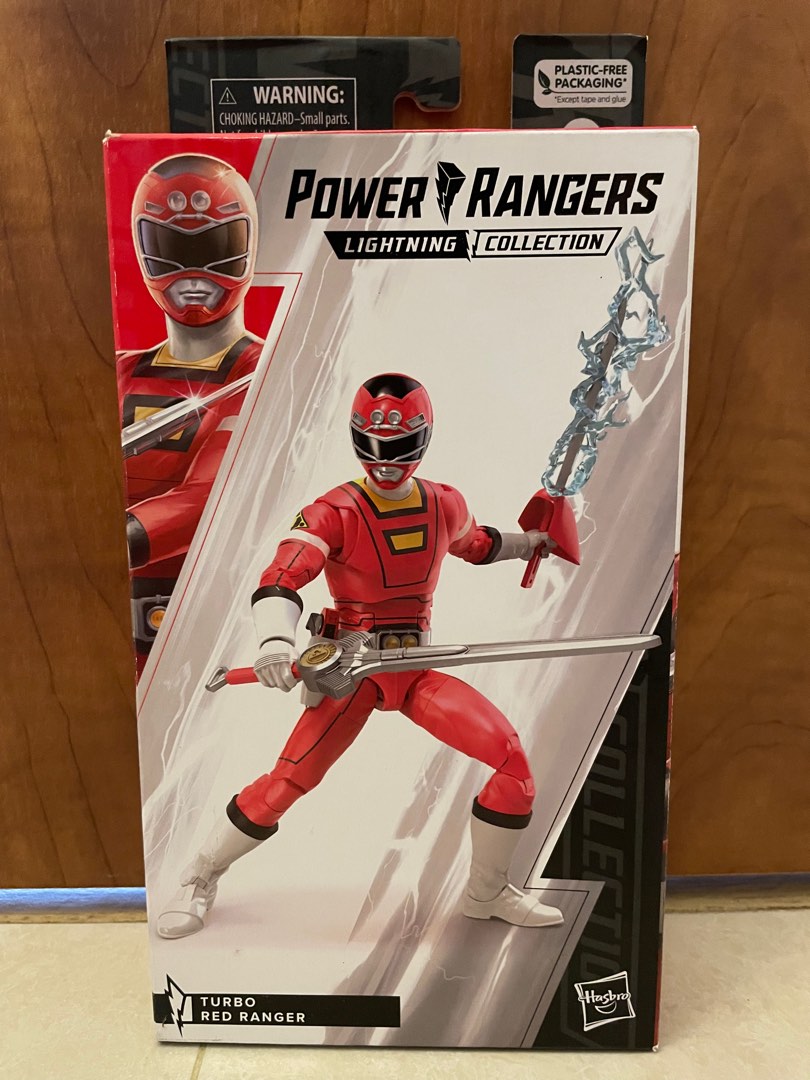 Power Rangers Lightning Collection Red Turbo Ranger, Hobbies & Toys ...