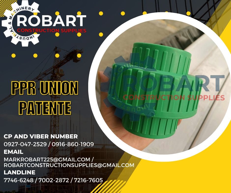 PPR Union Patente, Commercial & Industrial, Construction & Building ...