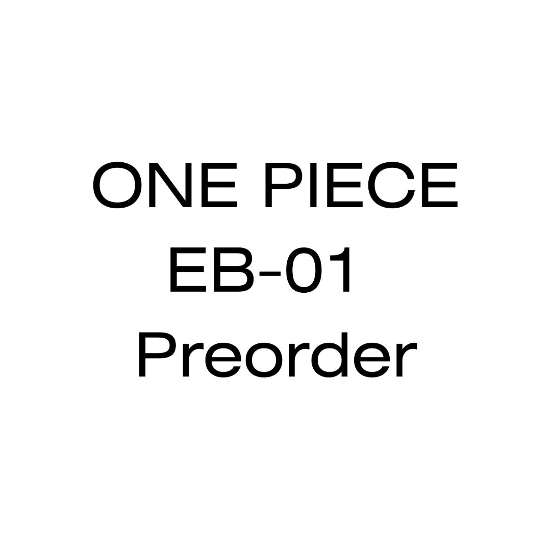 Preorder One Piece EB-01 Precious Stories Booster Box Case, Hobbies ...