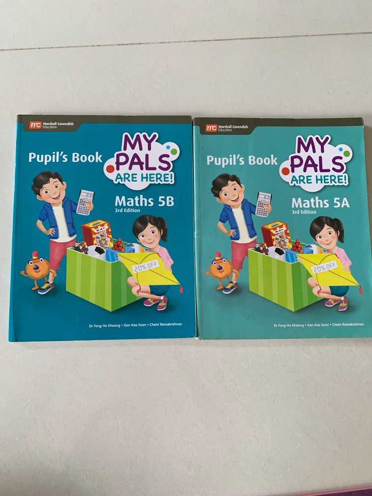 Primary 5 maths textbooks, Hobbies & Toys, Books & Magazines, Textbooks ...