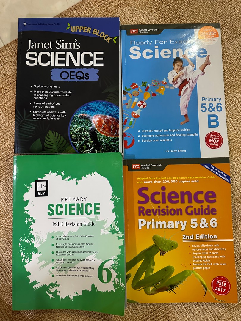 PSLE Science, Hobbies & Toys, Books & Magazines, Assessment Books on ...
