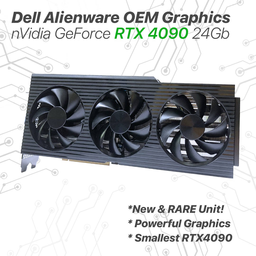 RARE RTX4090 !!! Dell Alienware OEM RTX 4090 24Gb Graphics Card ...