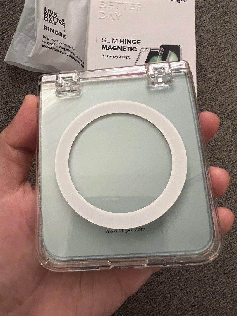 Ringke Hinge Magsafe Clear for Z Flip 5, Mobile Phones & Gadgets ...