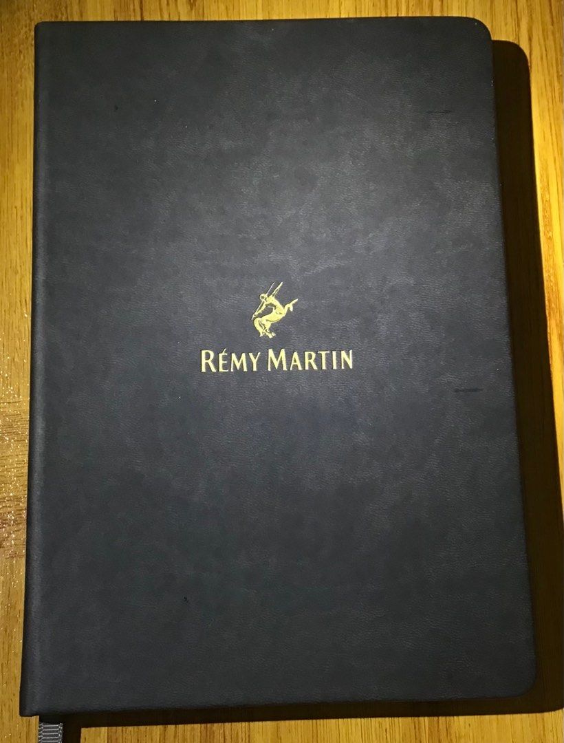 RÉMY MARTIN Note Book(记事本）, Hobbies & Toys, Collectibles & Memorabilia, Vintage Collectibles on ...