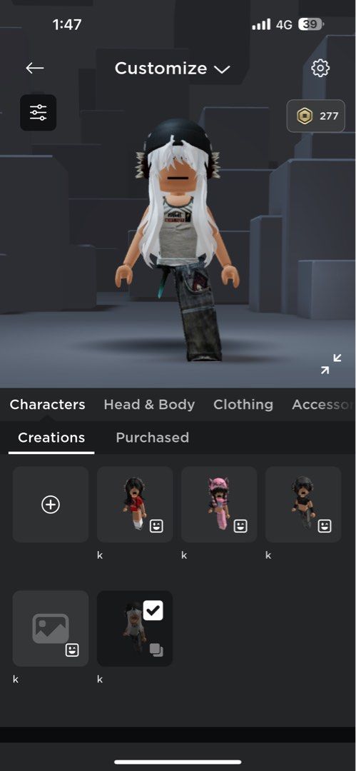 Roblox korblox account 2016, Video Gaming, Video Games, Others on Carousell