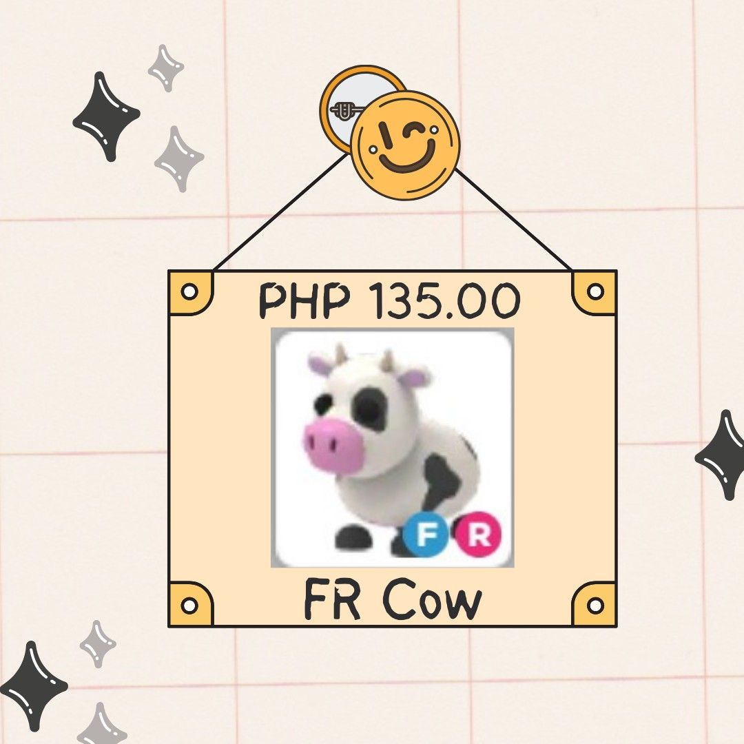 Roblox/Adopt Me | Cow, Video Gaming, Video Games, Others on Carousell