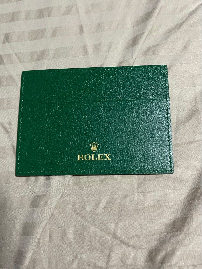 Rolex Card Holder, Women's Fashion, Bags & Wallets, Wallets & Card ...