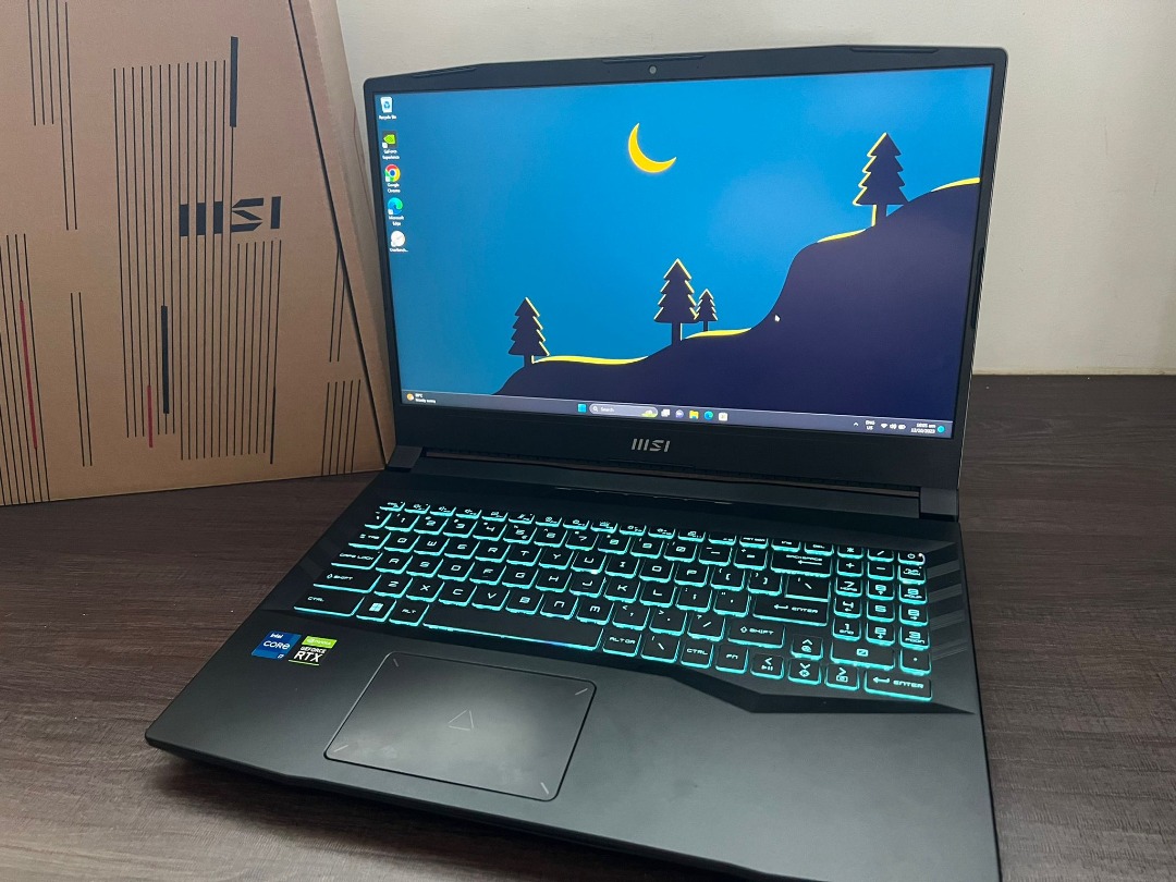 RTX 3070 ti i7 12th gen Msi GL66 Light Gaming Laptop high end (TRADE ...