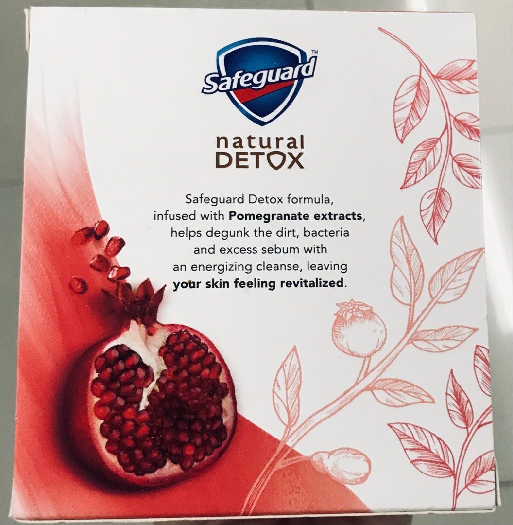 Safeguard Pomegranate Face and Body Bar Soap (108g x 3 bars), Beauty & Personal Care, Bath ...