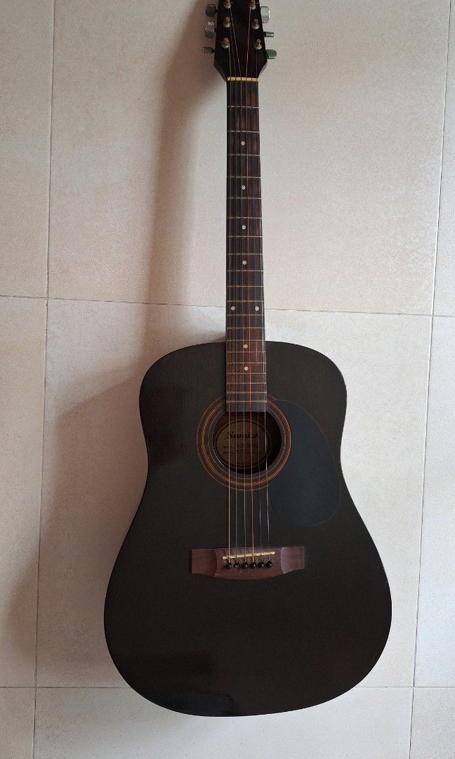 Samick Acoustic Guitar LW-015, Hobbies & Toys, Music & Media, Musical Instruments on Carousell