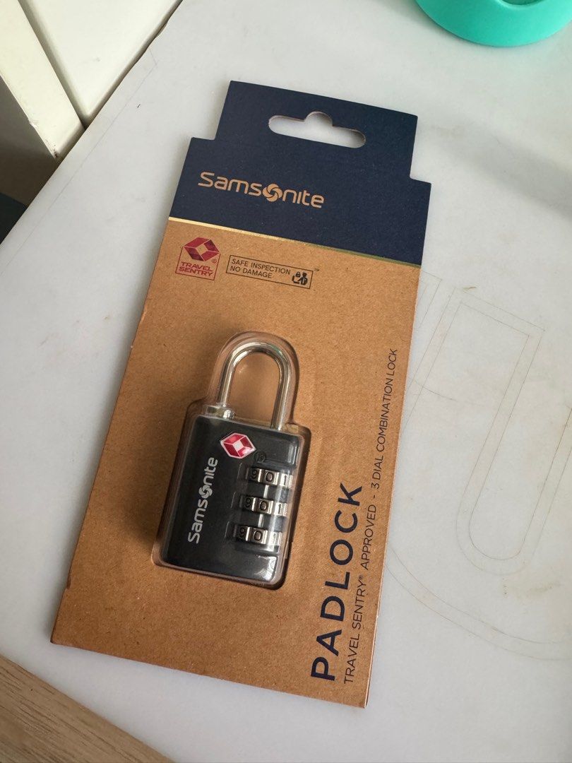 Samsonite TSA Lock / padlock, Hobbies & Toys, Travel, Travel Essentials ...