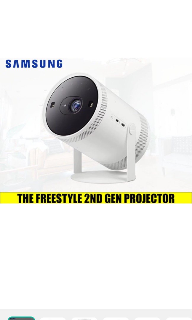 Samsung Freestyle Gen2 Projector, TV & Home Appliances, TV ...